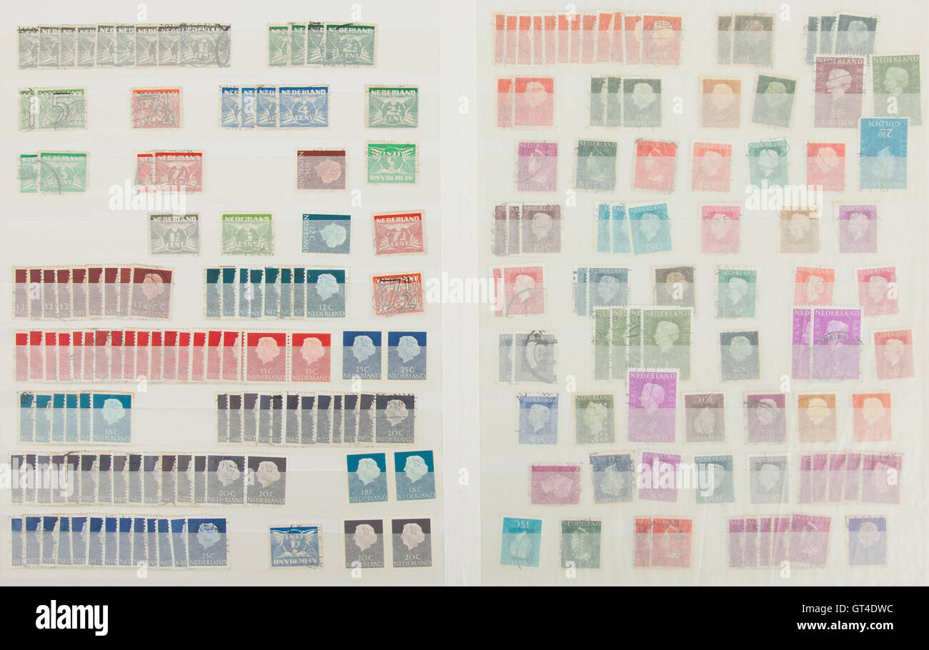 Dutch post stamps hi-res stock photography and images - Alamy