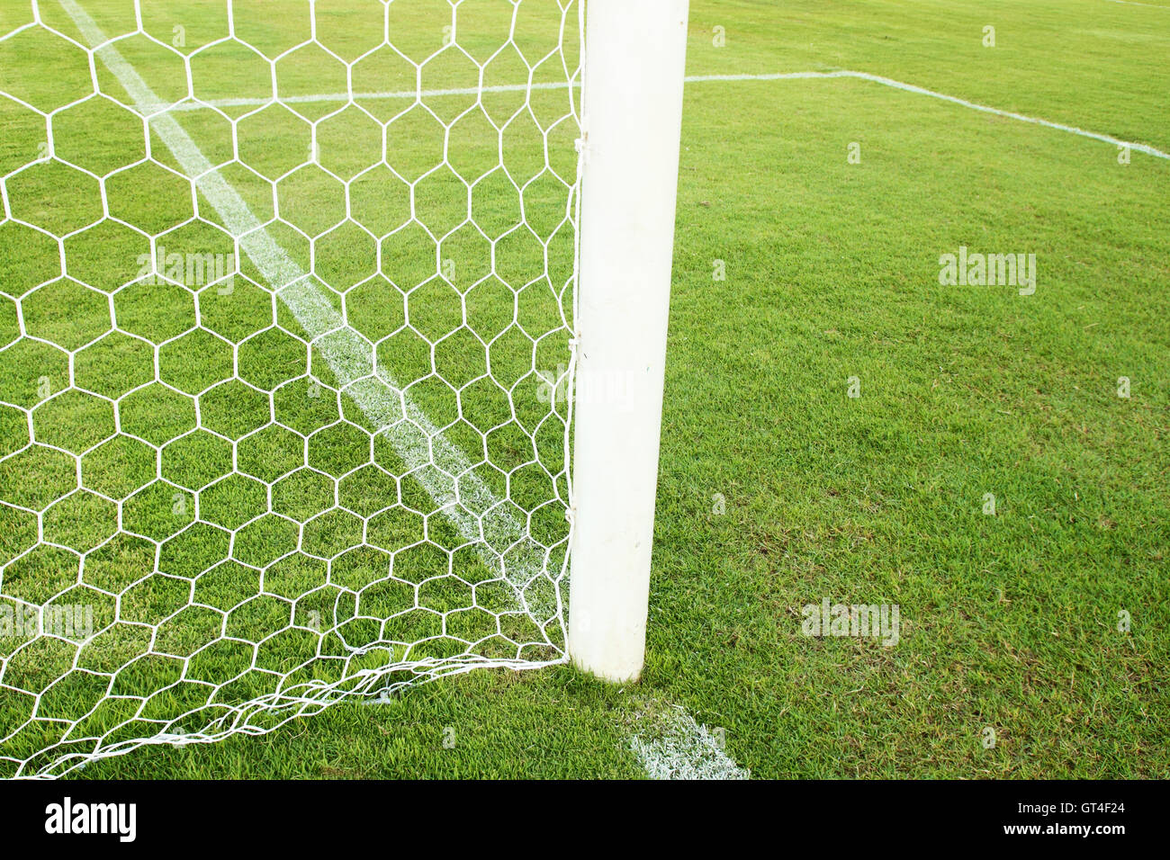 soccer goal football Stock Photo - Alamy