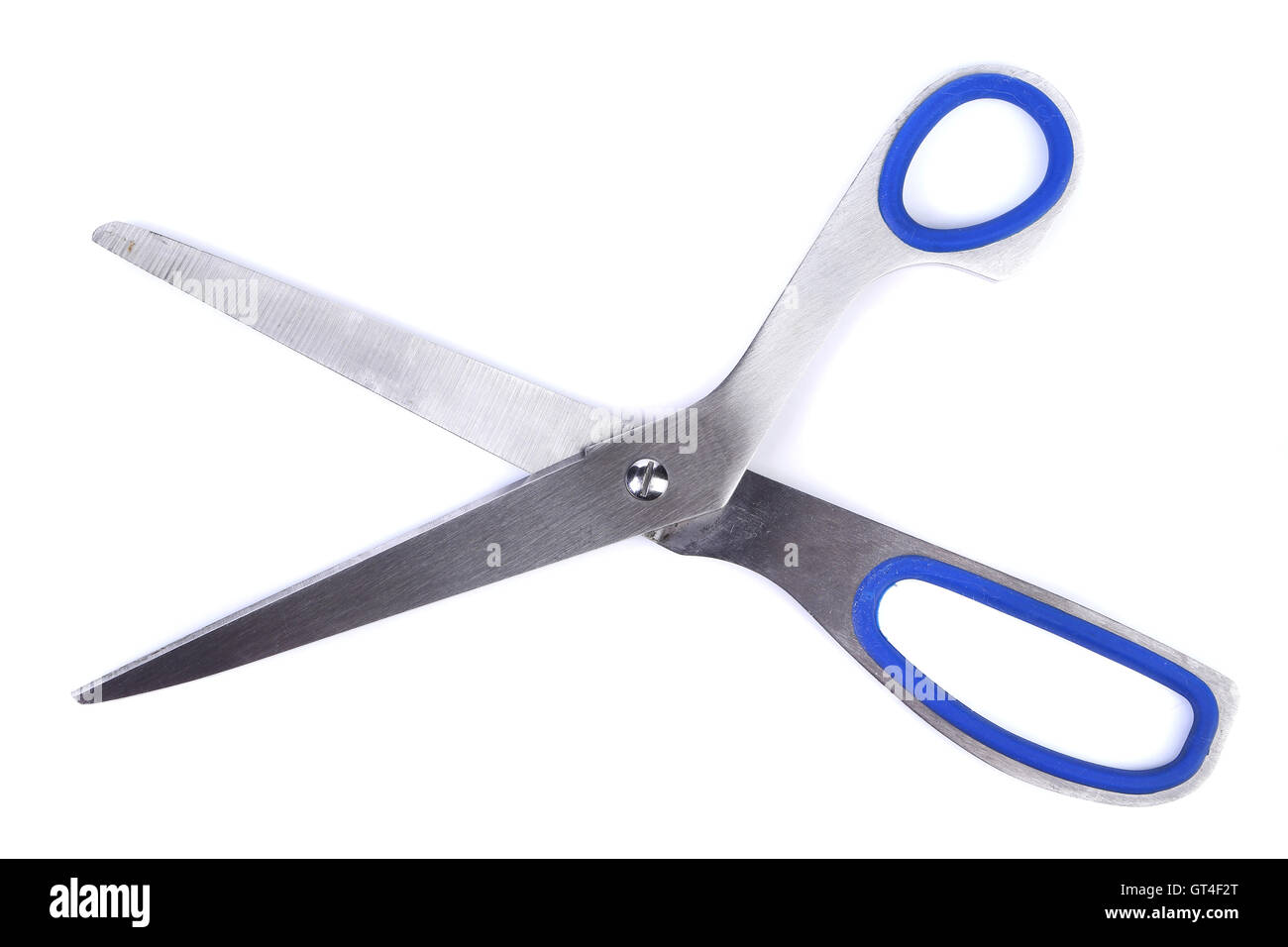 Pair of scissors isolated on a white background Stock Photo - Alamy