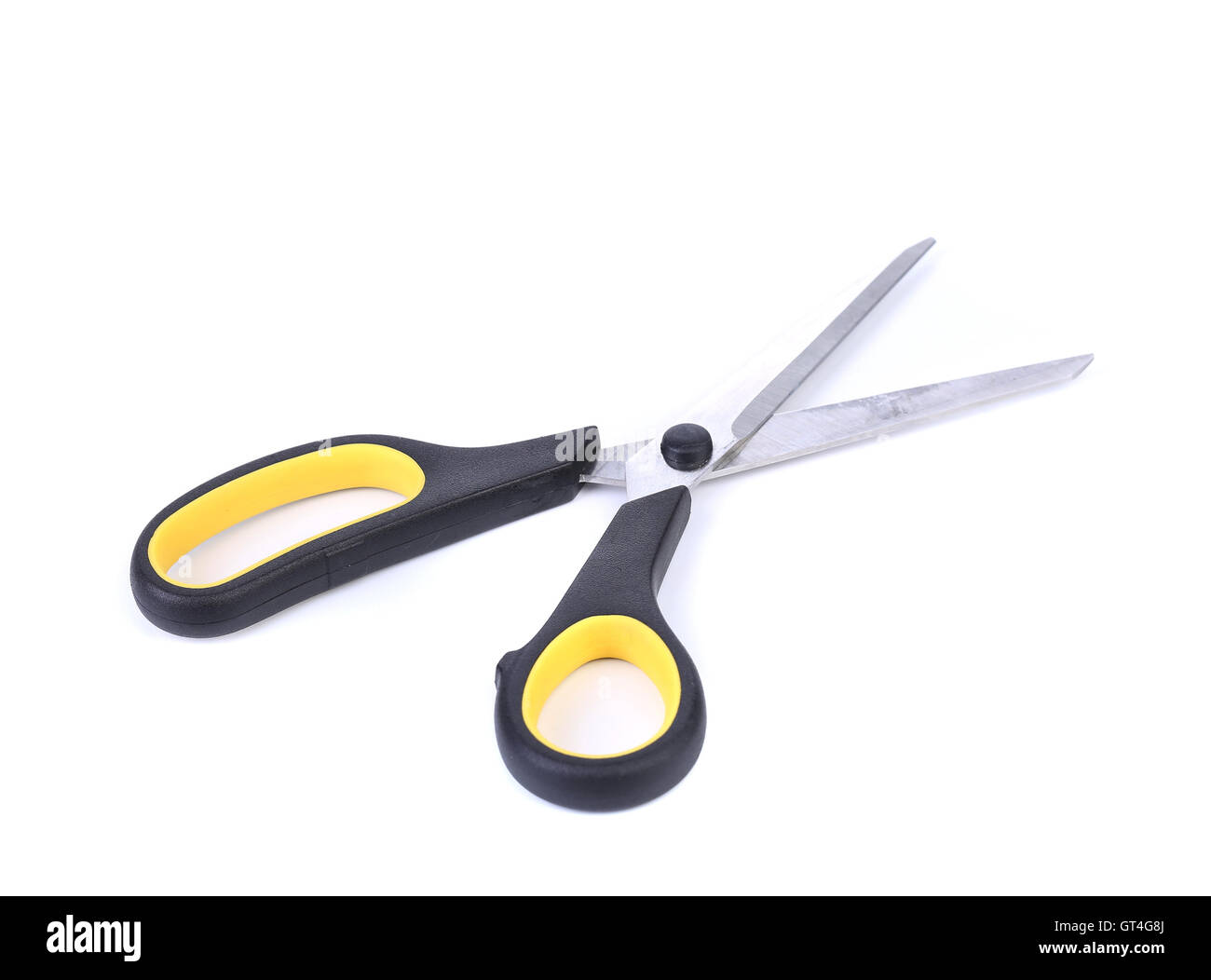 Pair of scissors isolated on a white background Stock Photo - Alamy