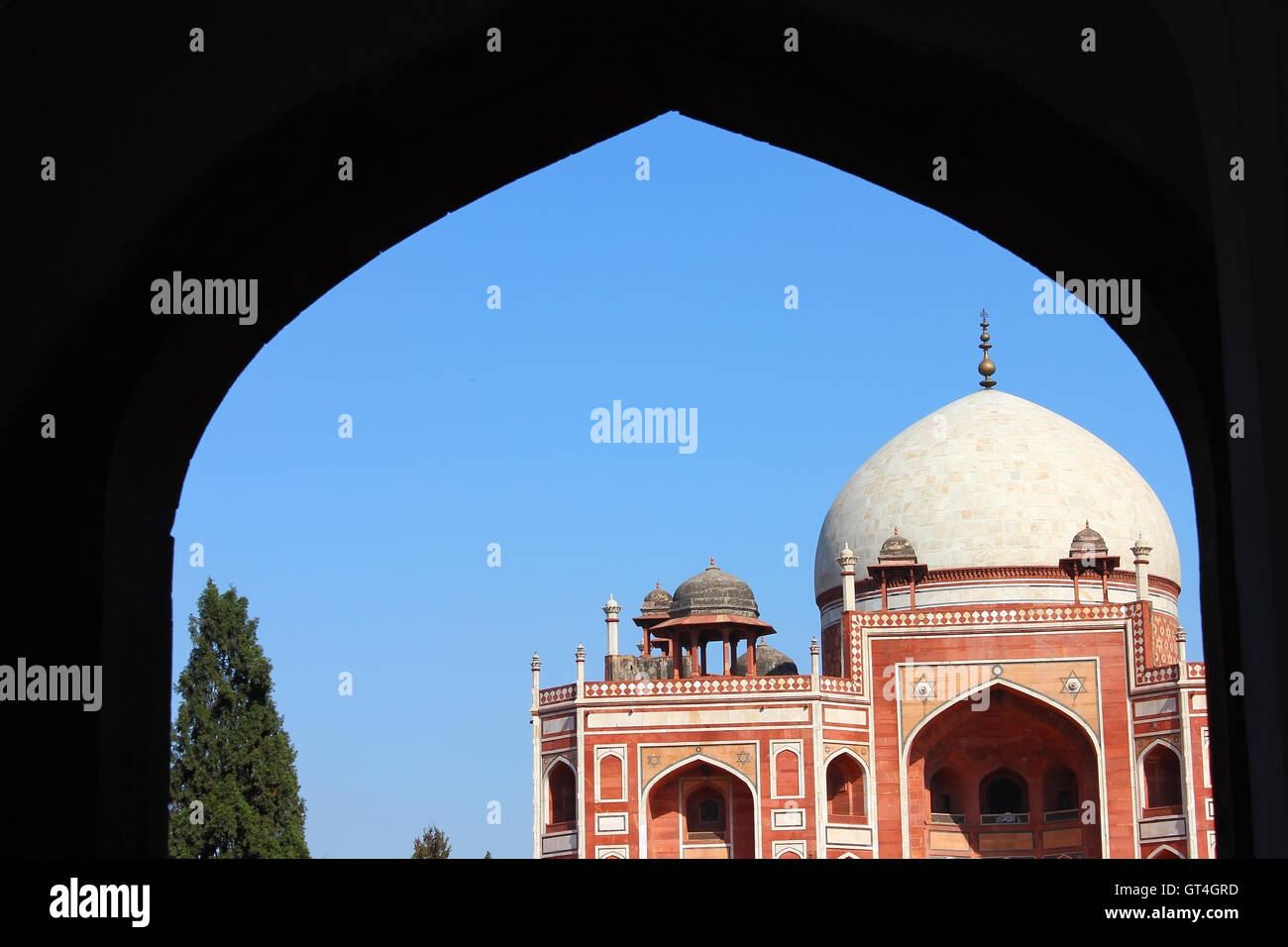 Tomb of babur hi-res stock photography and images - Alamy