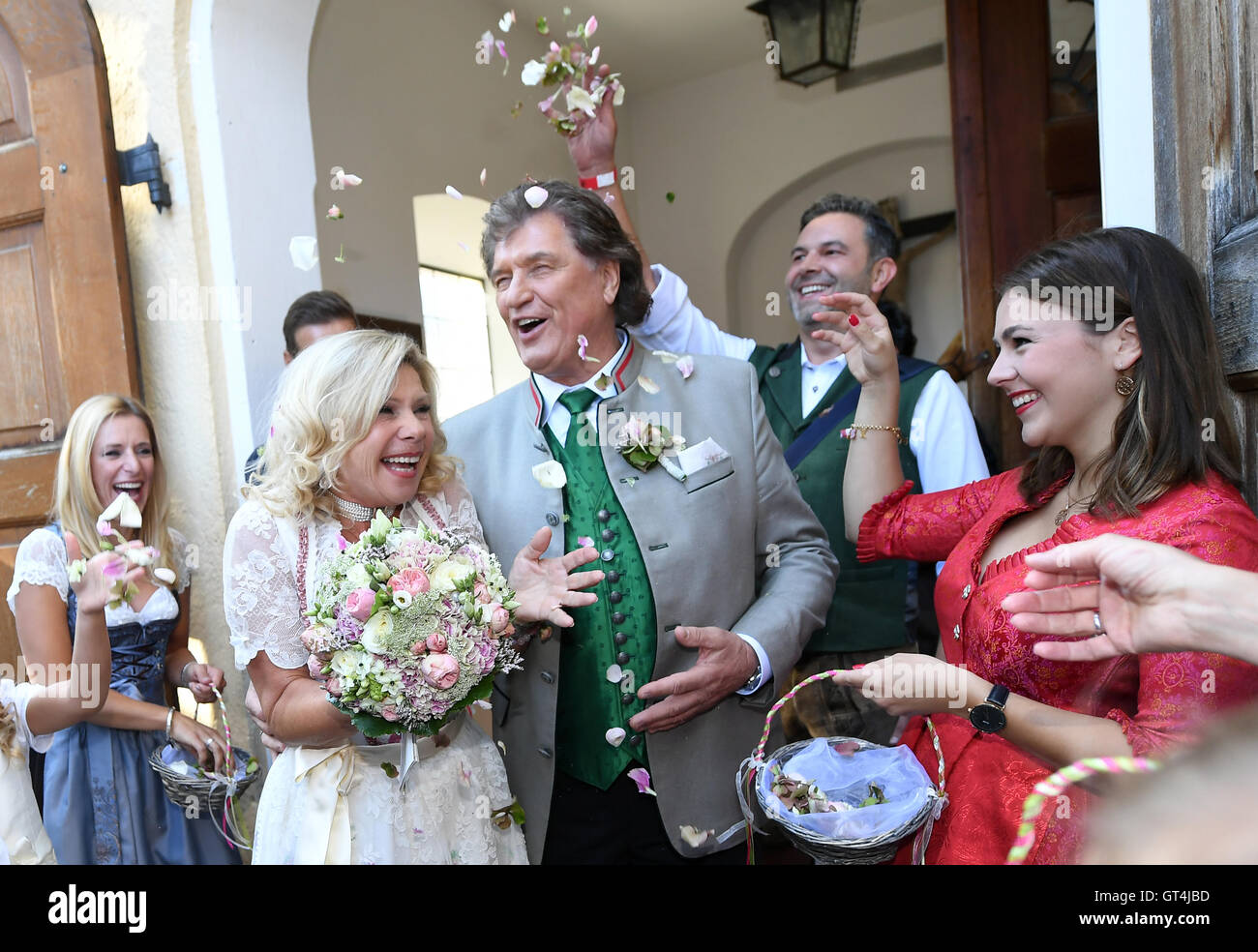 Rottach-Egern, Germany. 08th Sep, 2016. The musician couple Marianne ...