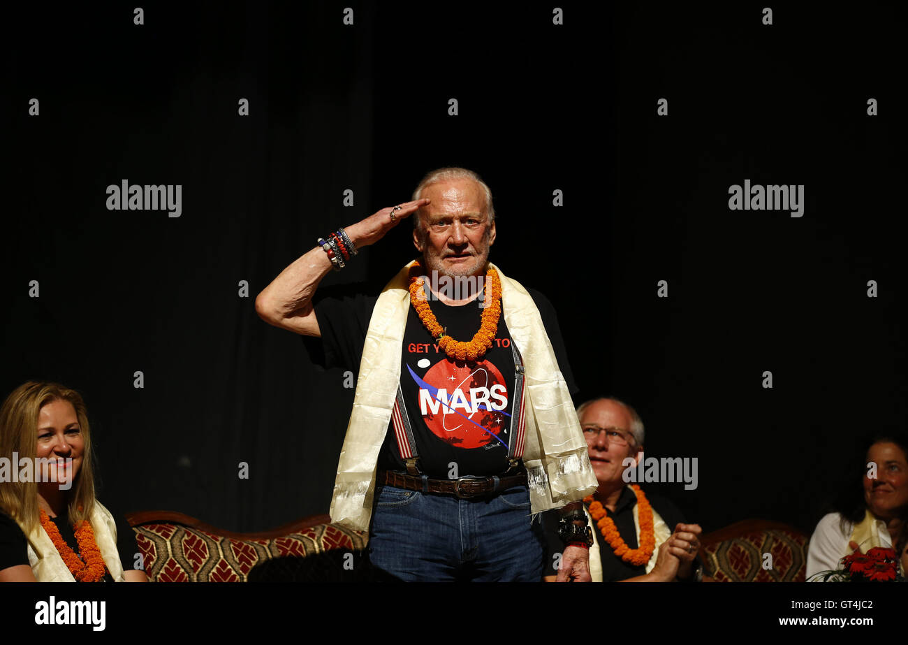 Kathmandu, Nepal. 8th Sep, 2016. Former NASA astronaut and one of the ...
