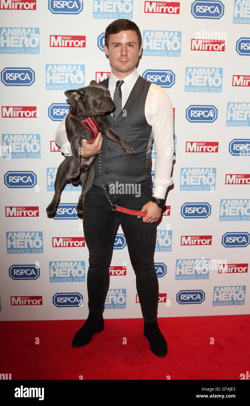 London.UK. Danny-Boy Hatchard at the Daily Mirror and RSPCA Animal Hero ...