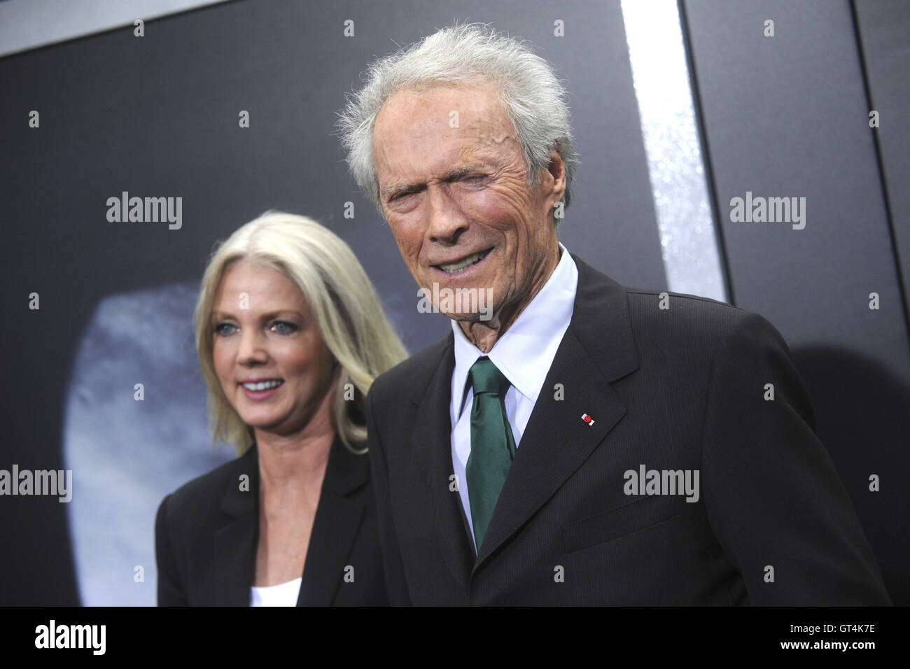 New York City. 6th Sep, 2016. Christina Sandera and Clint Eastwood ...