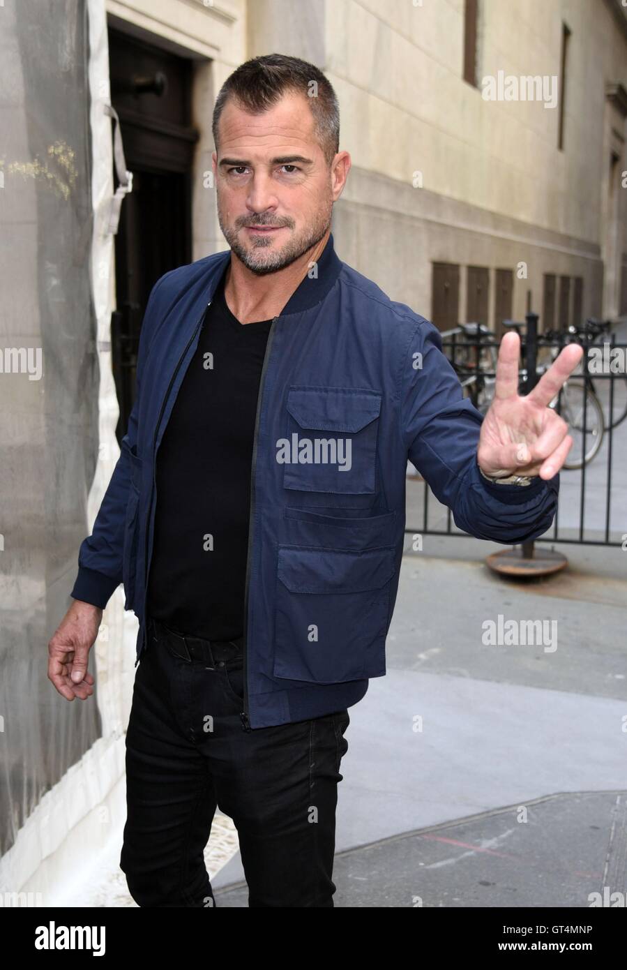 New York, NY, USA. 8th Sep, 2016. George Eads at a public appearance ...