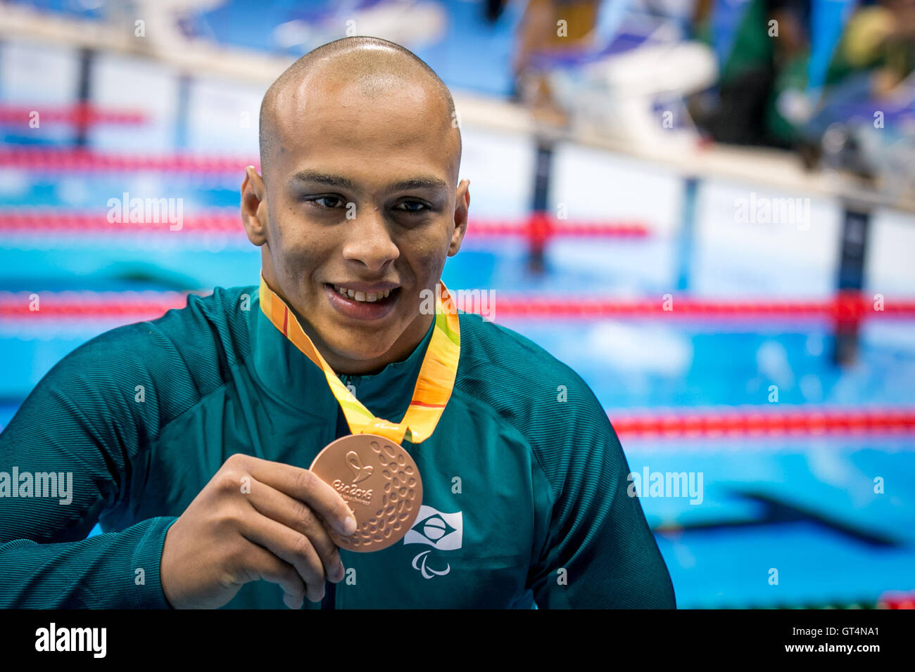 Rio De Janeiro, Brazil. 08th Sep, 2016. Italo Pereira bronze medal ...