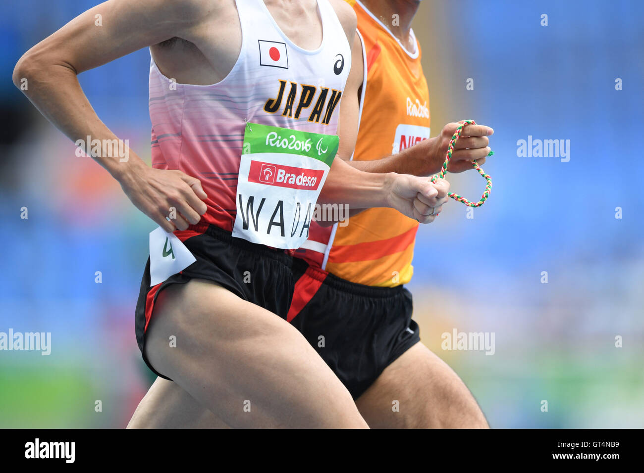 Rio de Janeiro, Brazil. 8th Sep, 2016. Shinya Wada & Takashi Nakata (JPN) Athletics : Men's ...