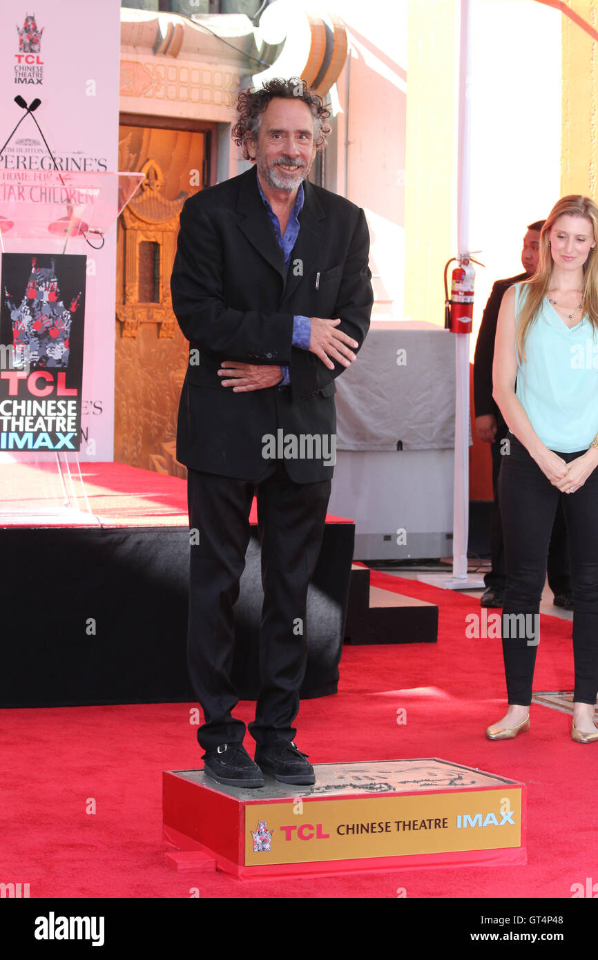 Hollywood, Ca. 08th Sep, 2016. Tim Burton attends Director Tim Burton ...