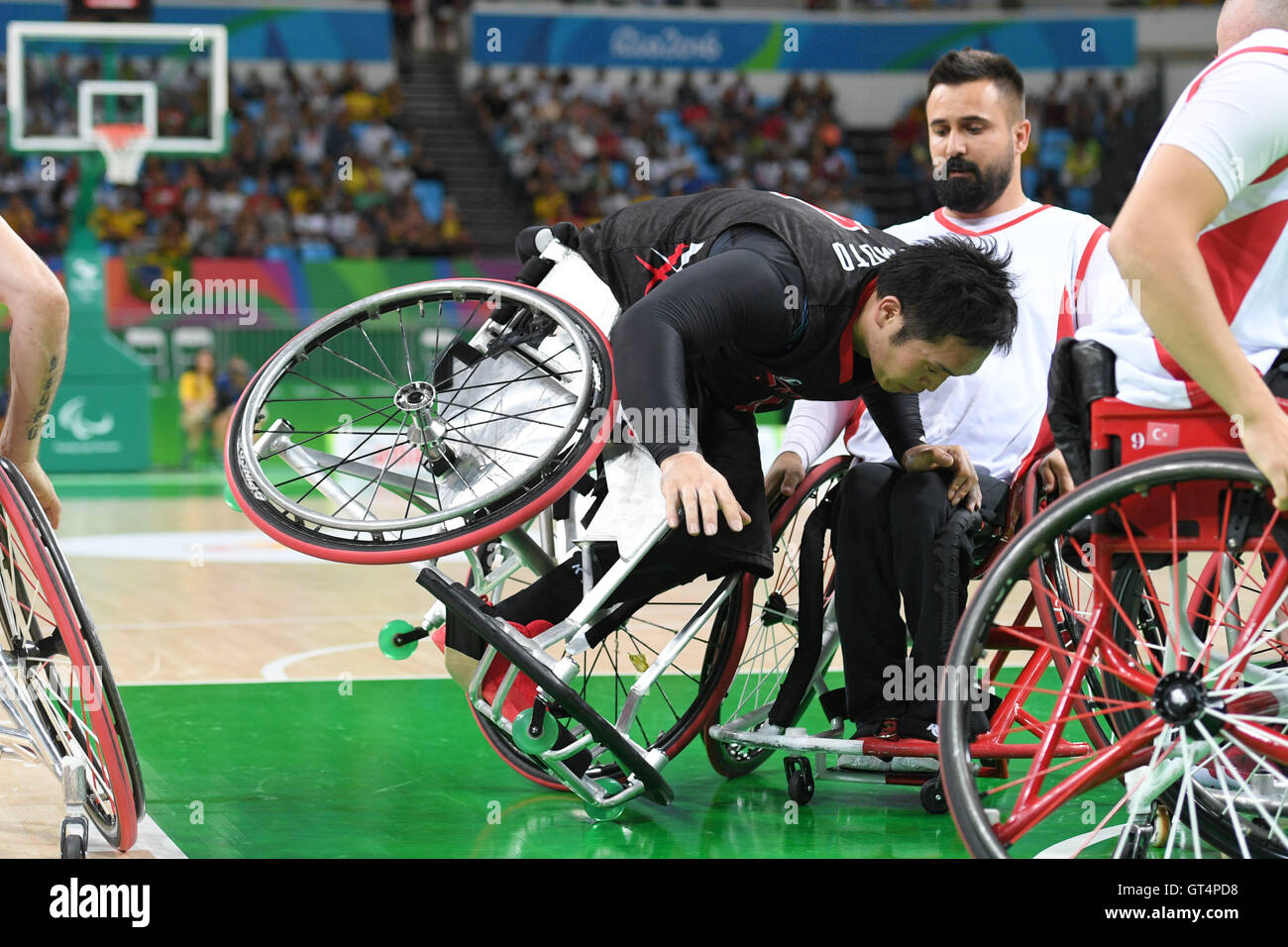 Rio de Janeiro, Brazil. 8th Sep, 2016. Reo Fujimoto (JPN) Wheelchair ...