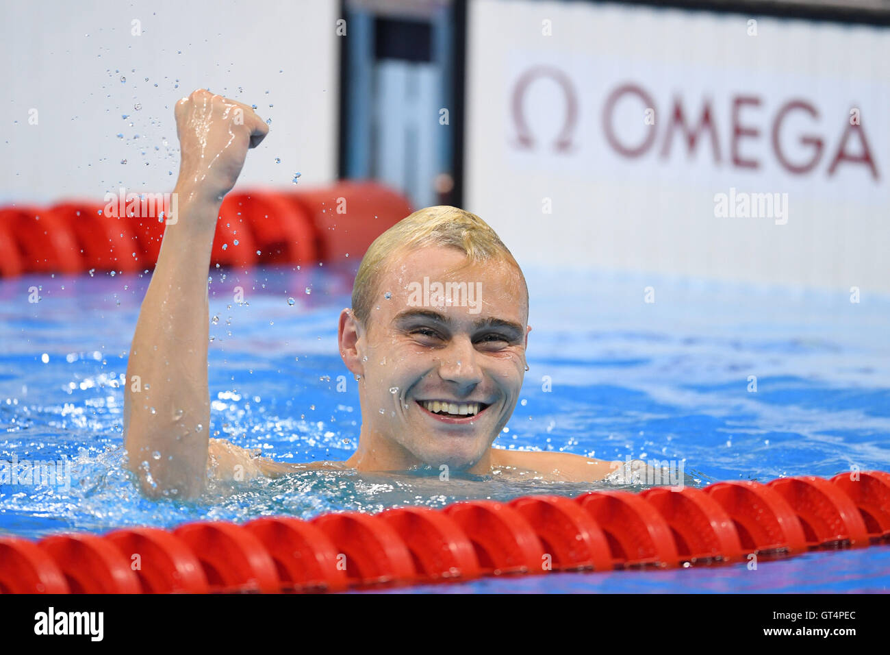Rio de Janeiro, Brazil. 8th Sep, 2016. Oliver Hynd (GBR) Swimming : Men ...