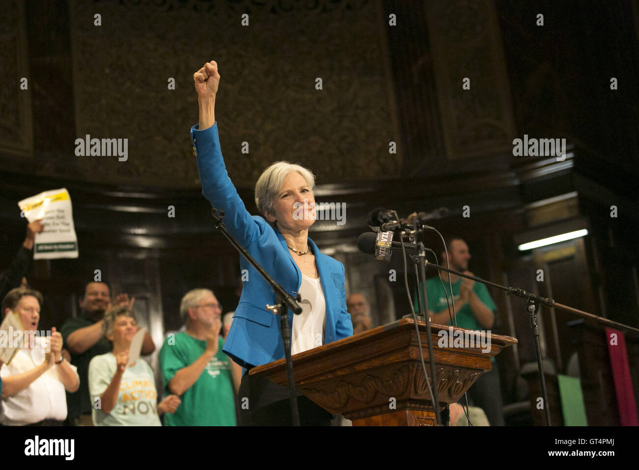 Chicago, Illinois, USA. 8th Sep, 2016. Presidential candidate Dr. Jill ...