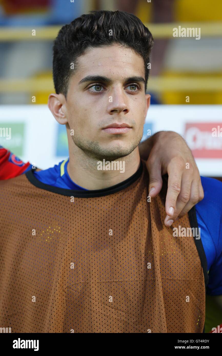 the Estadio Municipal Reino de Leon, Leon, Spain. 5th Sep, 2016. Marc ...