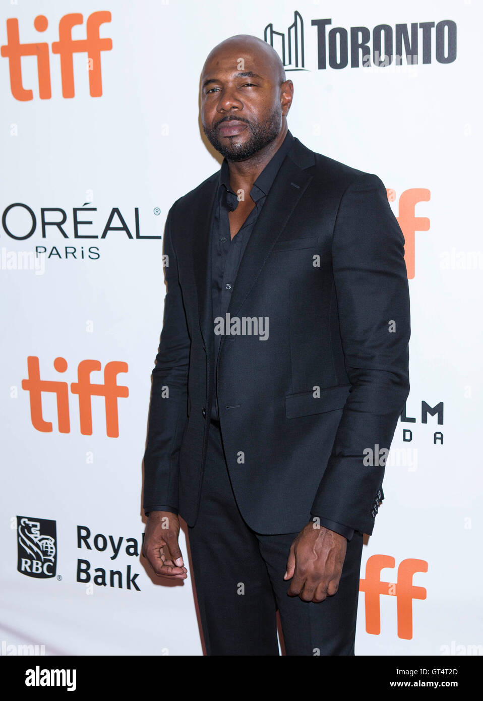 Toronto, Canada. 8th Sep, 2016. Director Antoine Fuqua poses for photos ...