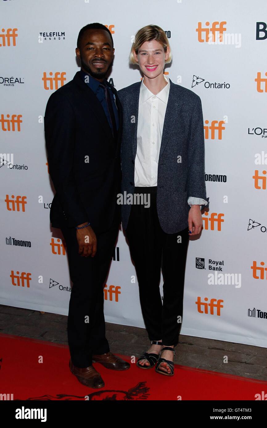 Toronto, ON. 8th Sep, 2016. Grace Glowicki, OC Ukeje at arrivals for ...
