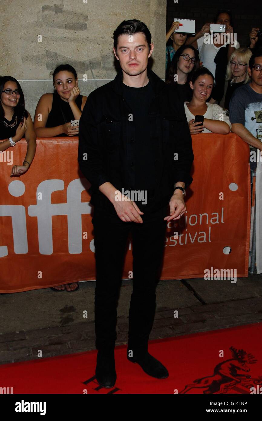 Toronto, ON. 8th Sep, 2016. Sam Riley at arrivals for FREE FIRE ...