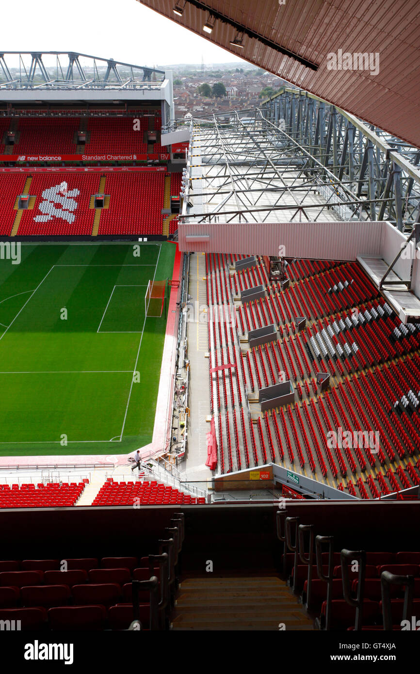 Anfield, Liverpool, UK. 09th Sep, 2016. Official Opening of Anfield's ...