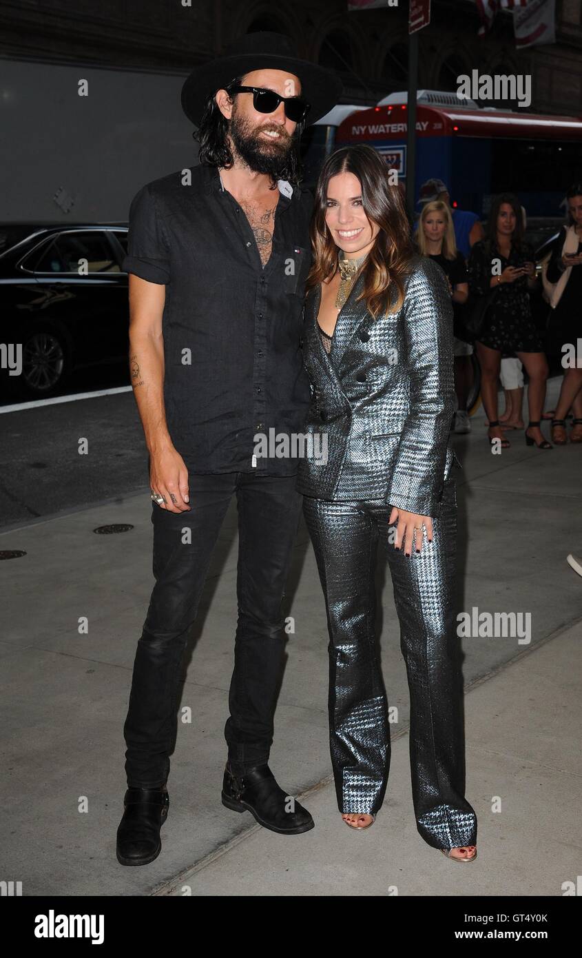 New York, NY, USA. 8th Sep, 2016. Steve Hash, Ally Hilfiger at arrivals ...