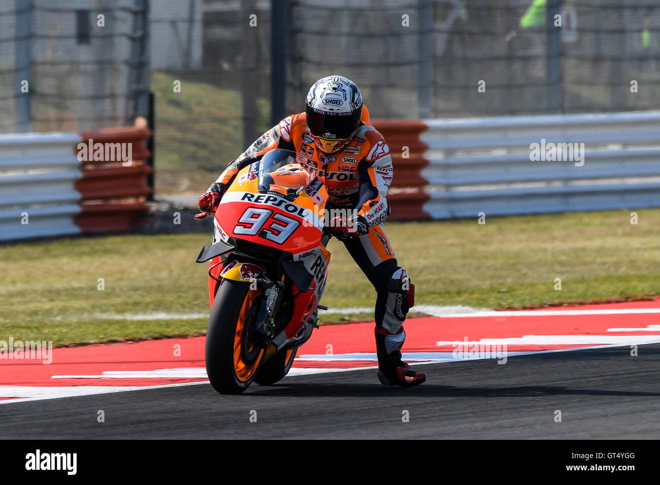 Misano World Circuit, Rimini, Italy. 09th Sep, 2016. MotoGP Grand Prix ...