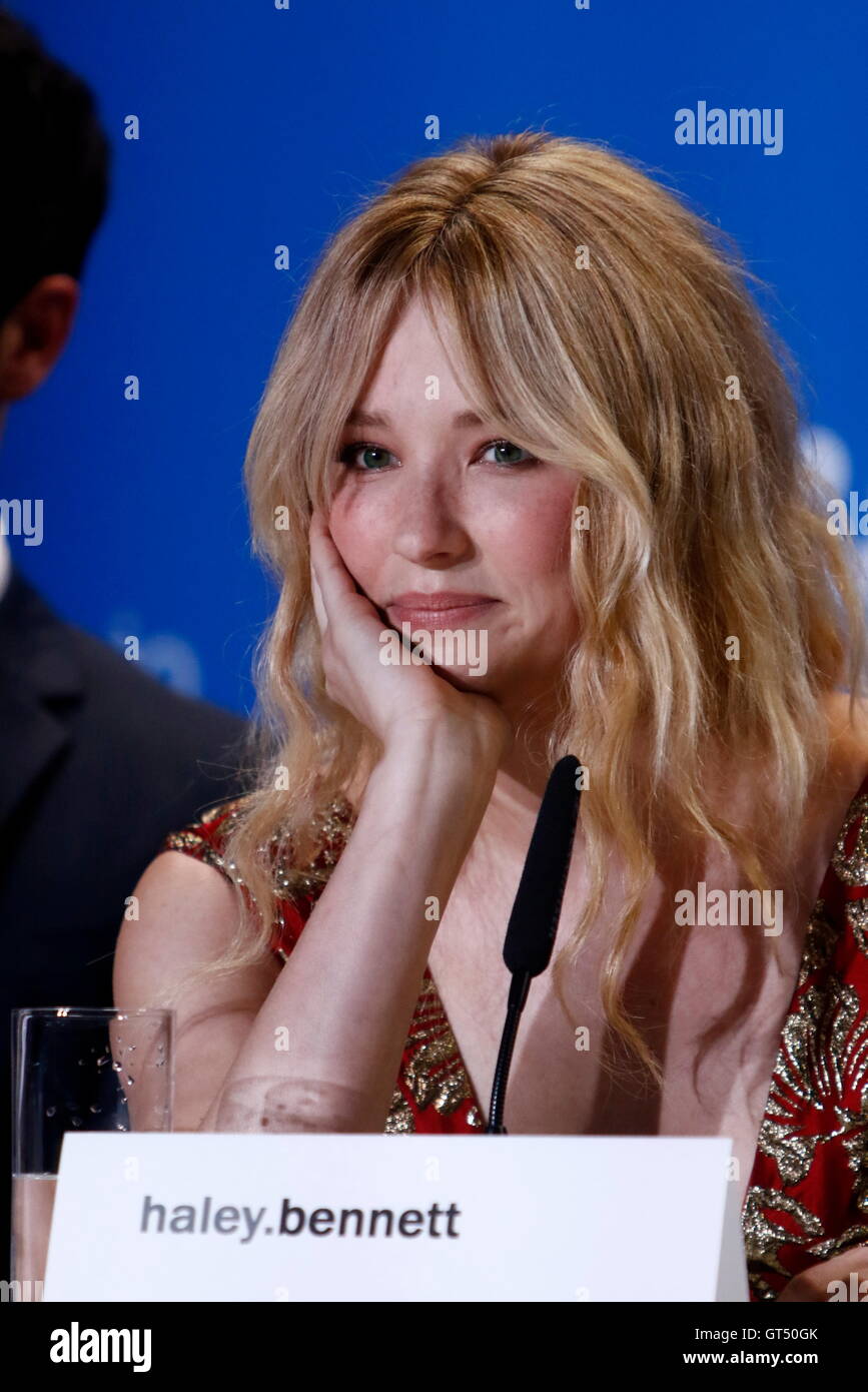 Toronto, Canada. 08th Sep, 2016. Actress Haley Bennett attends the ...