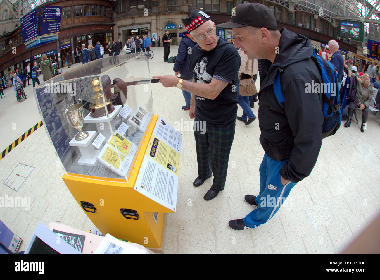 Glasgow, Scotland, UK 9th September 2016. Benny Lynch from the Gorbals ...