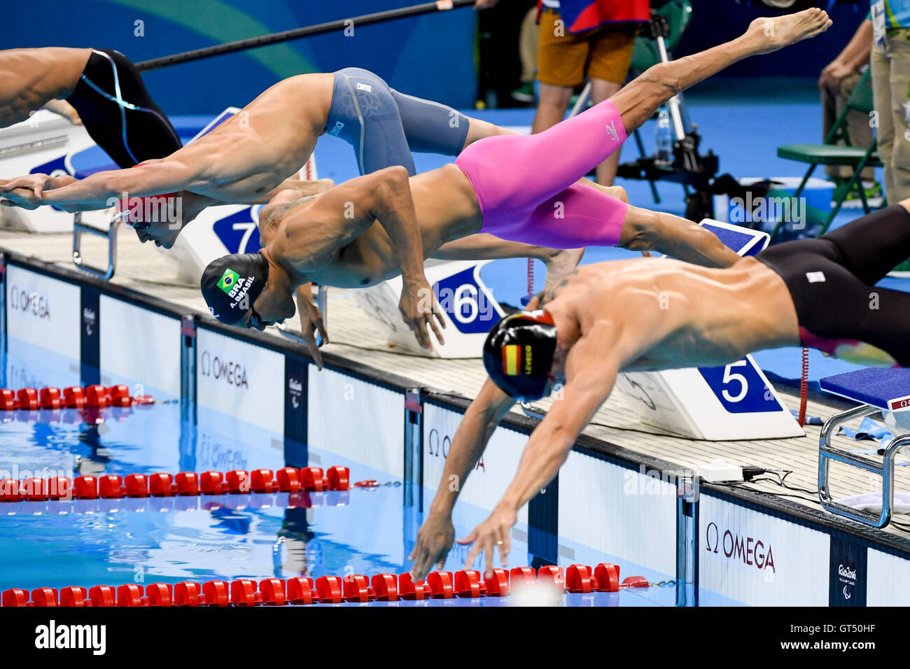 Rio De Janeiro, Brazil. 09th Sep, 2016. Andre Brazil (BRA) during the ...