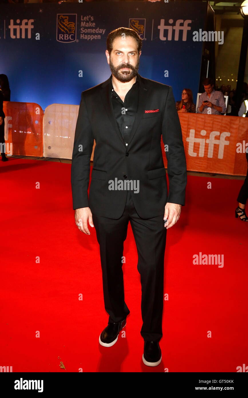 Toronto, Canada. 09th Sep, 2016. Actor Dave Kallaway attends the ...