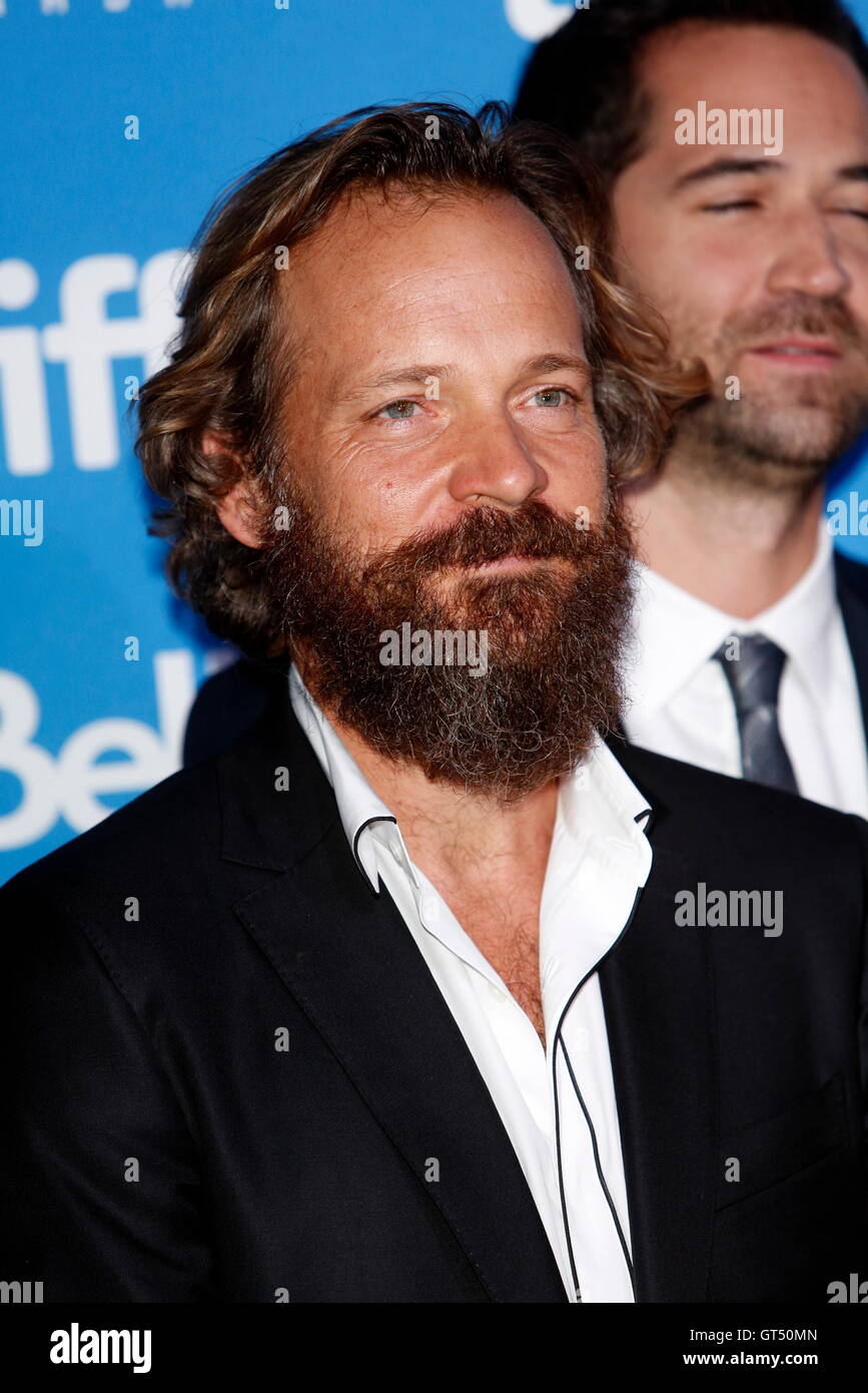 Toronto, Canada. 08th Sep, 2016. Actor Peter Sarsgaard attends the ...