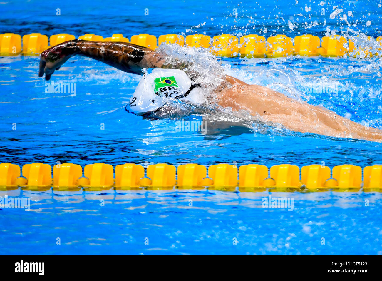 Rio De Janeiro, Brazil. 09th Sep, 2016. Photo during the swimming ...