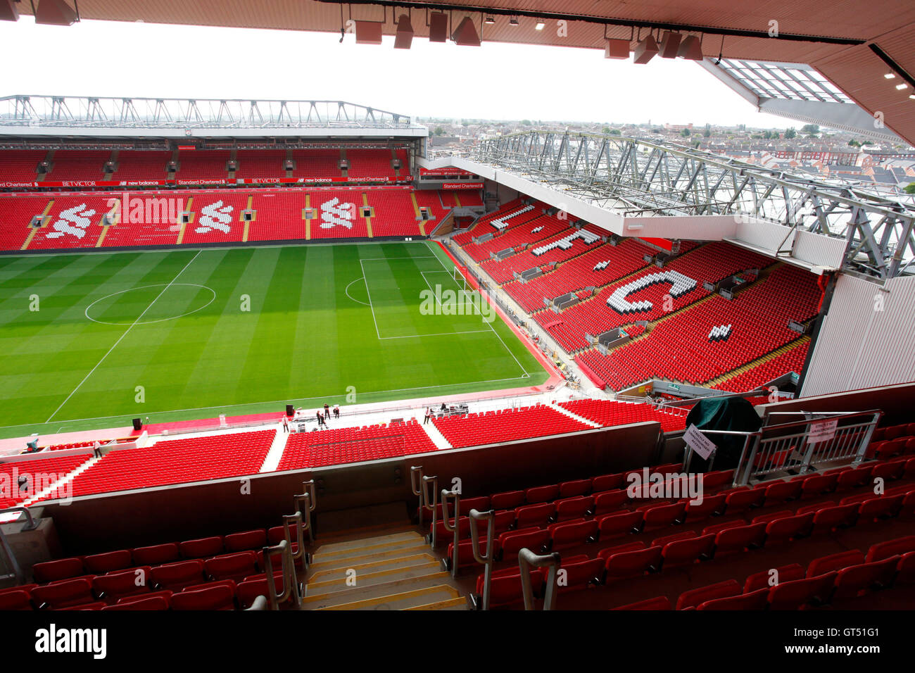 Anfield, Liverpool, UK. 09th Sep, 2016. Official Opening of Anfield's ...
