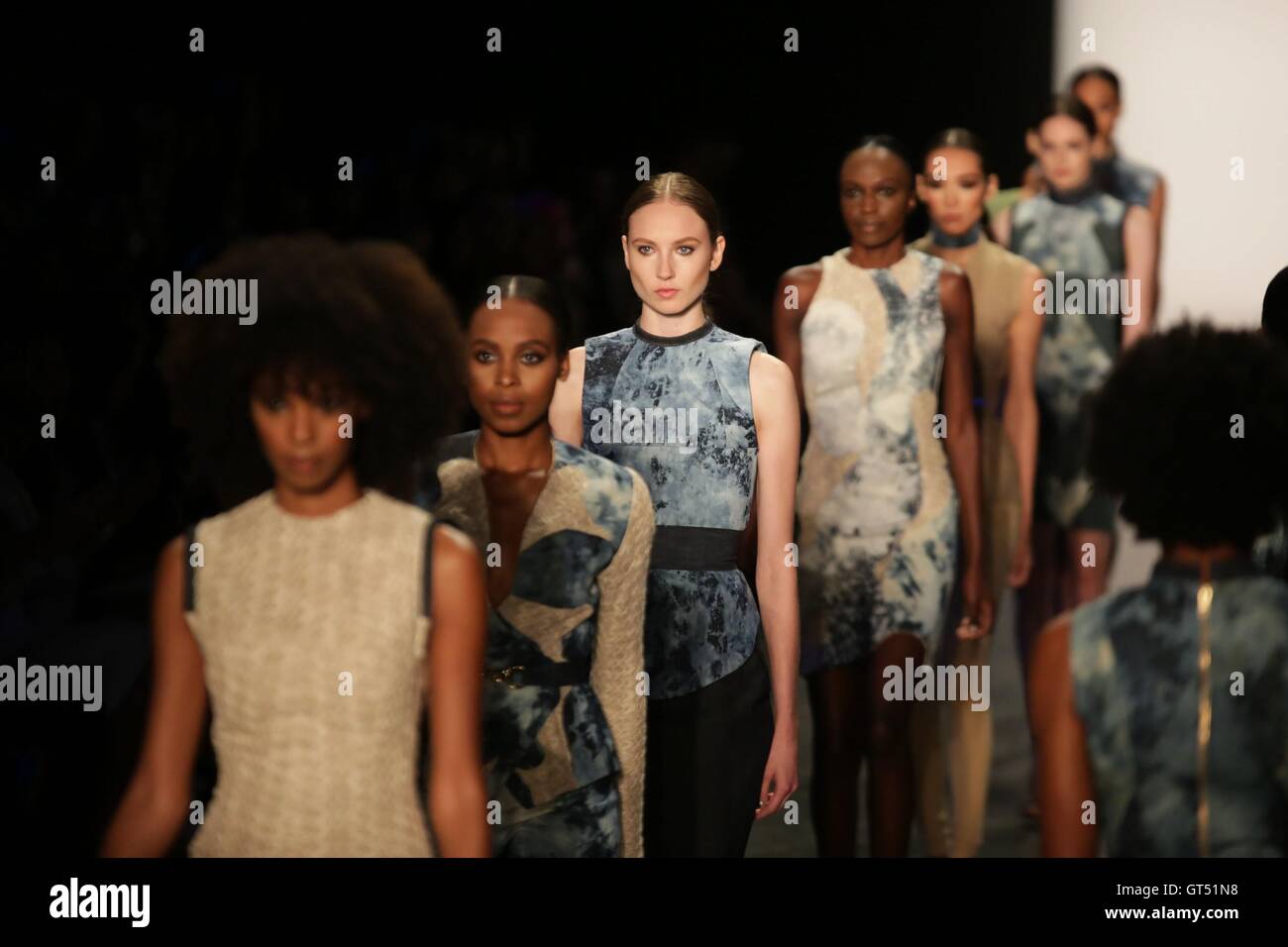 New York, NY, USA. 9th Sep, 2016. Runway Model in attendance for ...