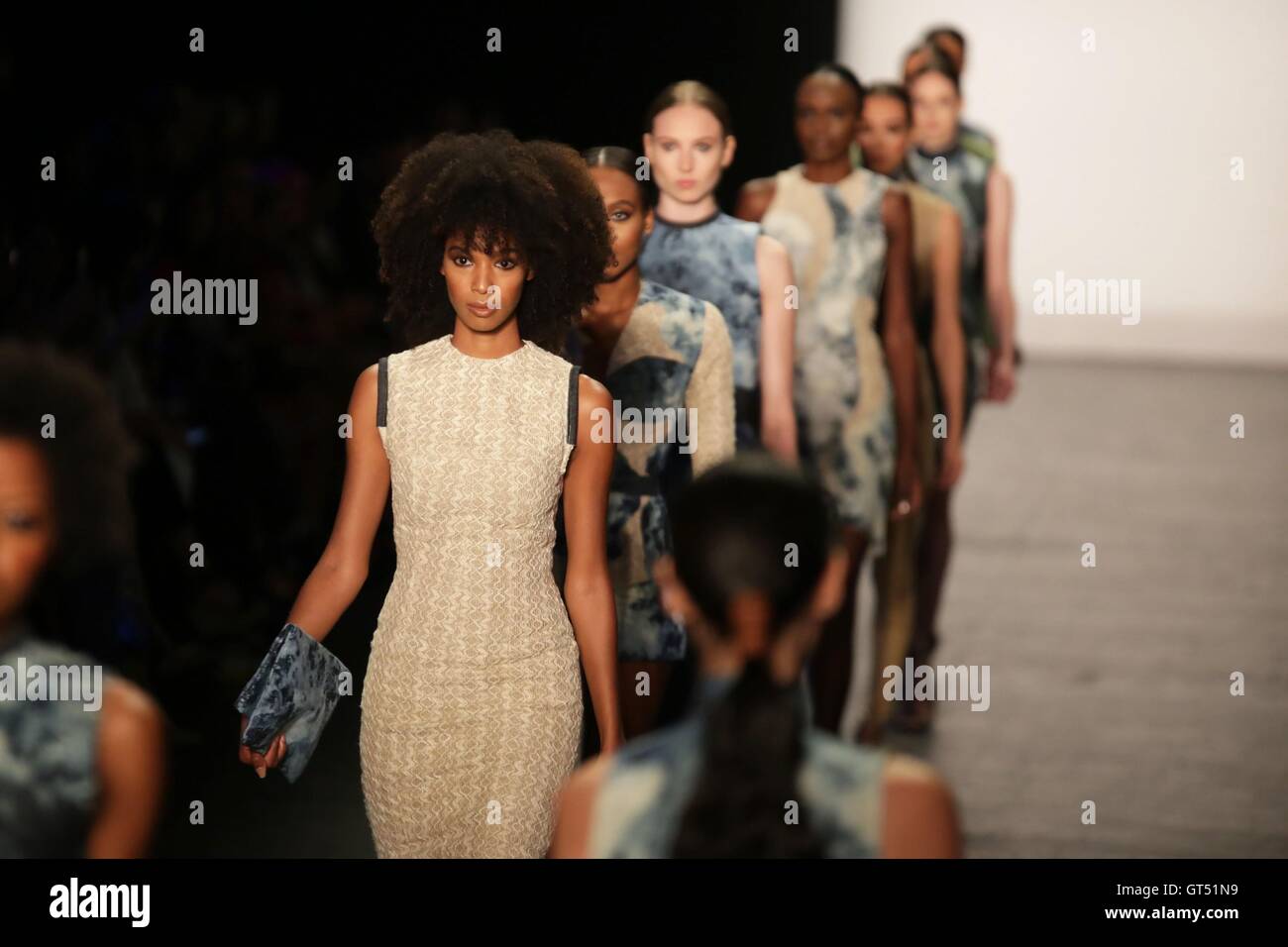 New York, NY, USA. 9th Sep, 2016. Runway Model in attendance for ...