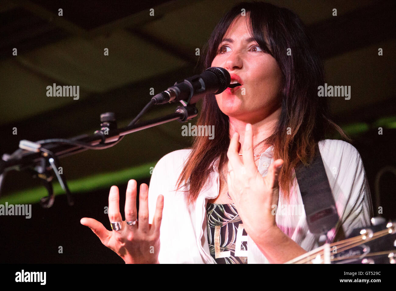 London, UK. 9th September, 2016. KT Tunstall performing a special gig ...