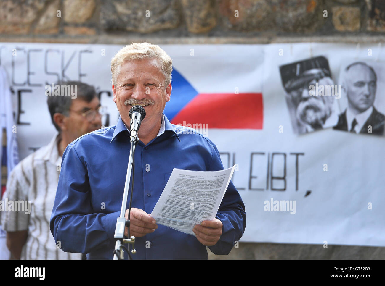 Pilsen, Czech Republic. 09th Sep, 2016. Freedom Fighters association ...