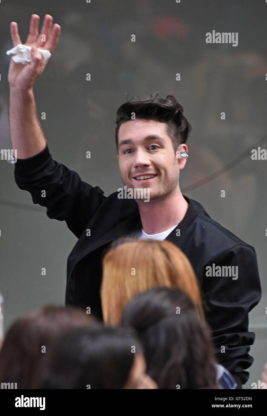 New York, NY, USA. 9th Sep, 2016. Dan Smith on stage for NBC Today Show ...
