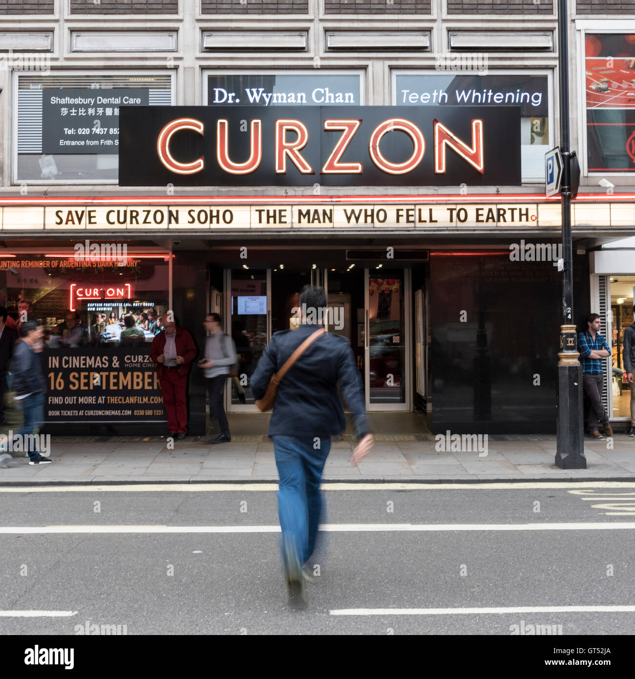 Curzon soho cinema 2016 hi-res stock photography and images - Alamy