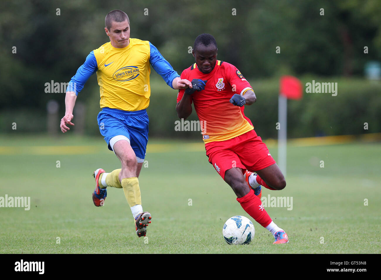 Black Meteors (red, winners) vs Niva-Unistream (yellow/blue) - Hackney ...