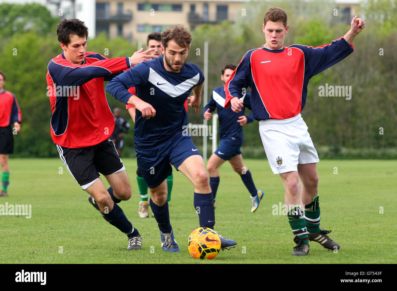 Bocca Albion (blue) vs Top Red (red) Hackney & Leyton Junior Cup Final ...