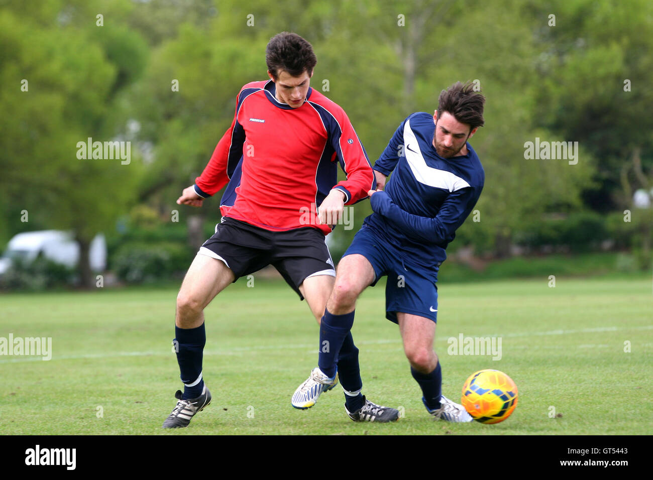 Bocca Albion (blue) vs Top Red (red) Hackney & Leyton Junior Cup Final ...