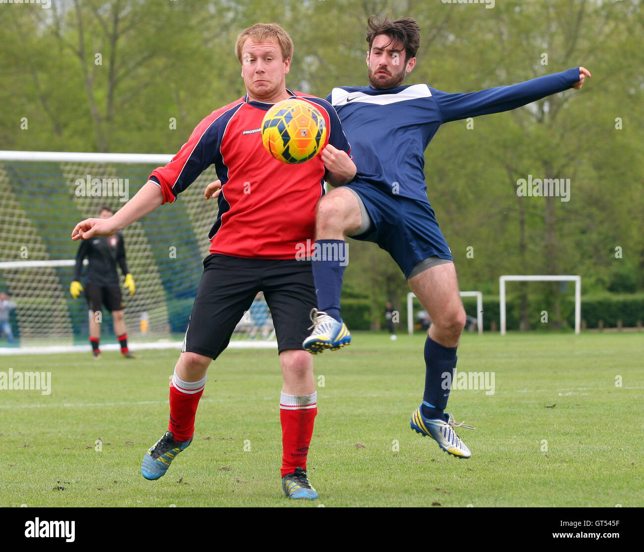 Bocca Albion (blue) vs Top Red (red) Hackney & Leyton Junior Cup Final ...