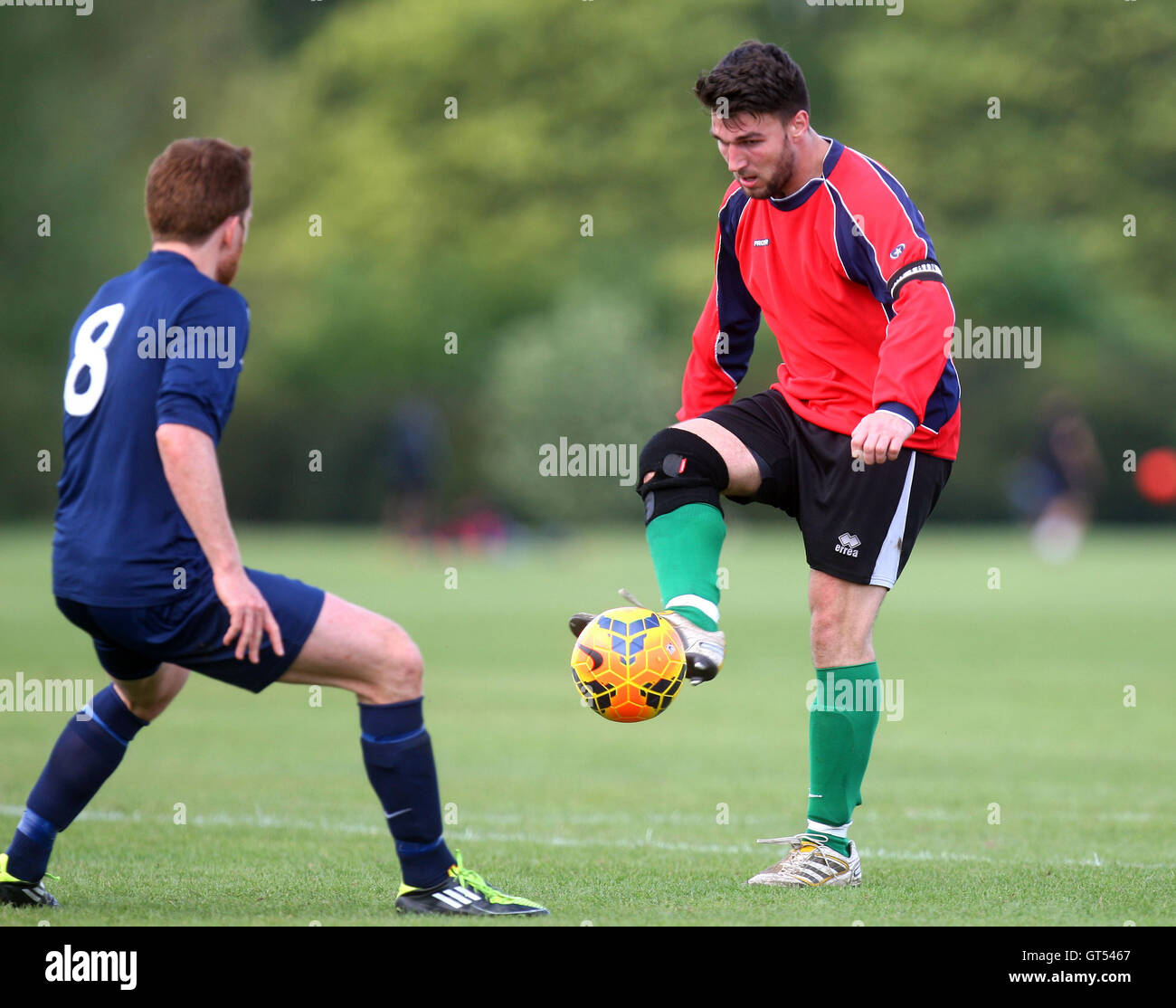 Bocca Albion (blue) vs Top Red (red) Hackney & Leyton Junior Cup Final ...