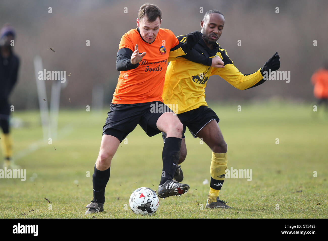 Boroughs United (yellow/black) vs Mustard - Hackney & Leyton Sunday ...