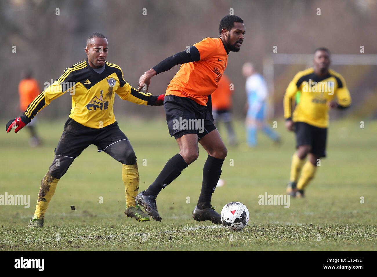 Boroughs United (yellow/black) vs Mustard - Hackney & Leyton Sunday ...