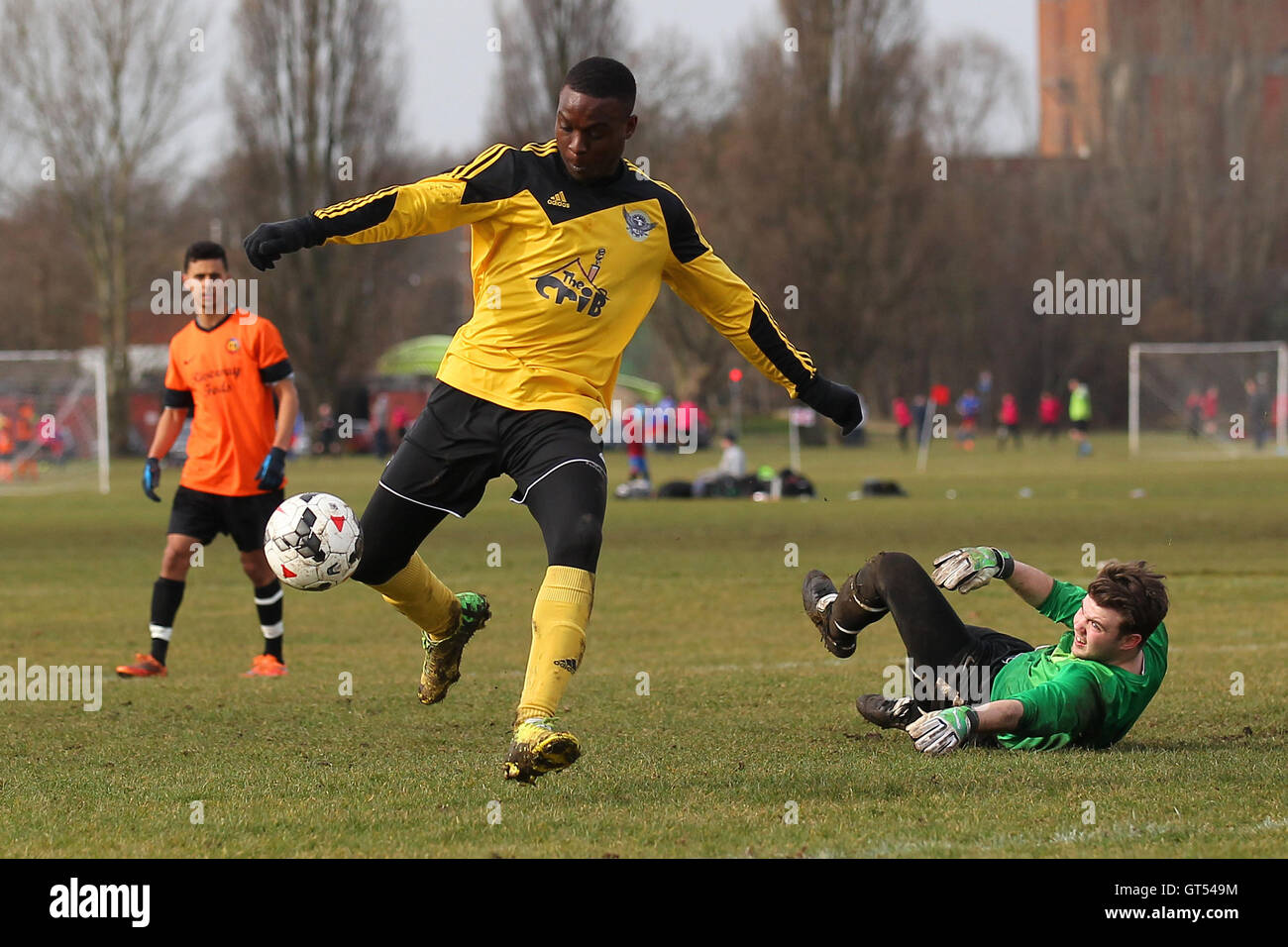 Boroughs United (yellow/black) vs Mustard - Hackney & Leyton Sunday ...