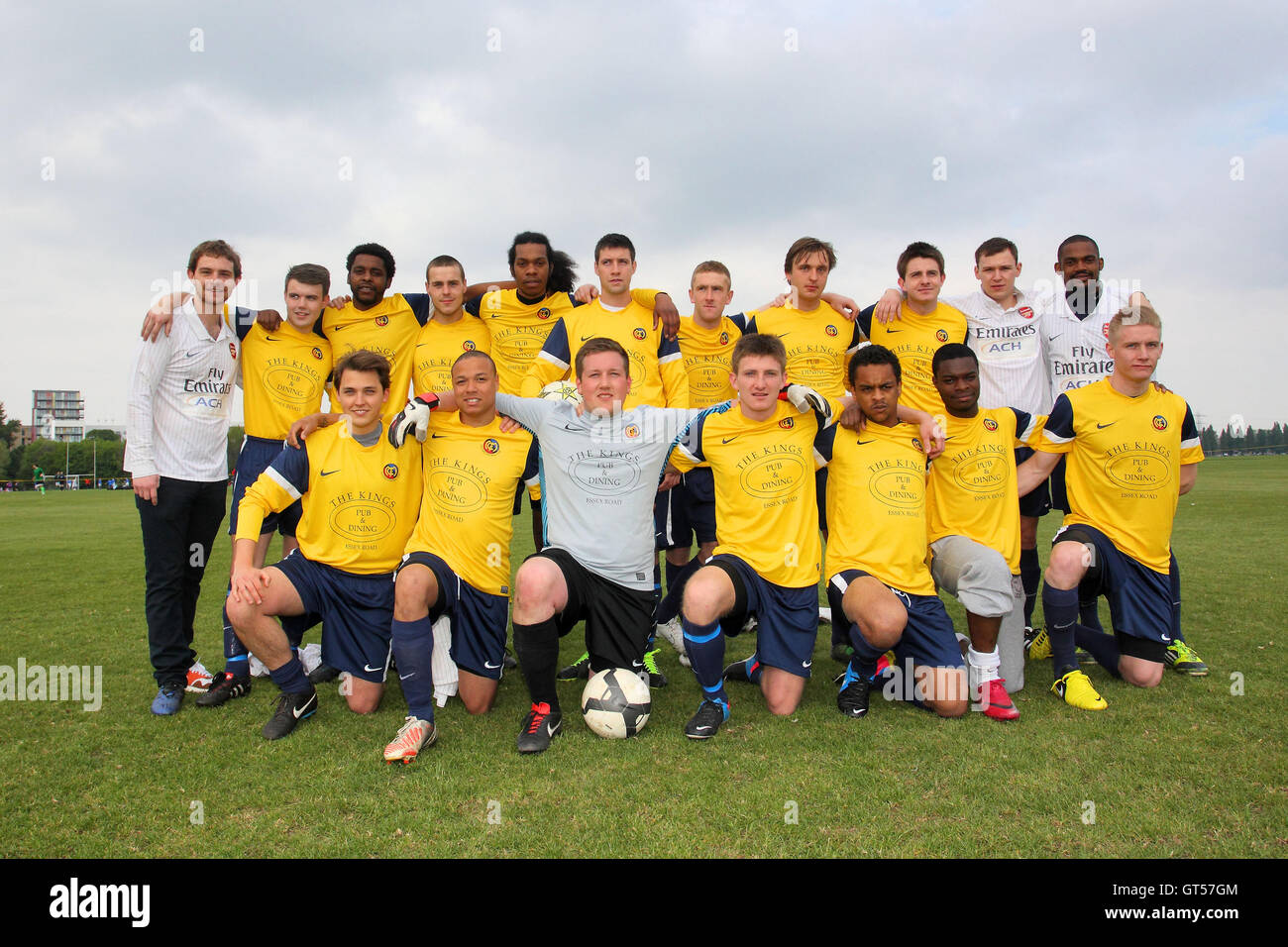 Mustard FC - Clapton Rangers (yellow/black) vs Mustard - Hackney ...