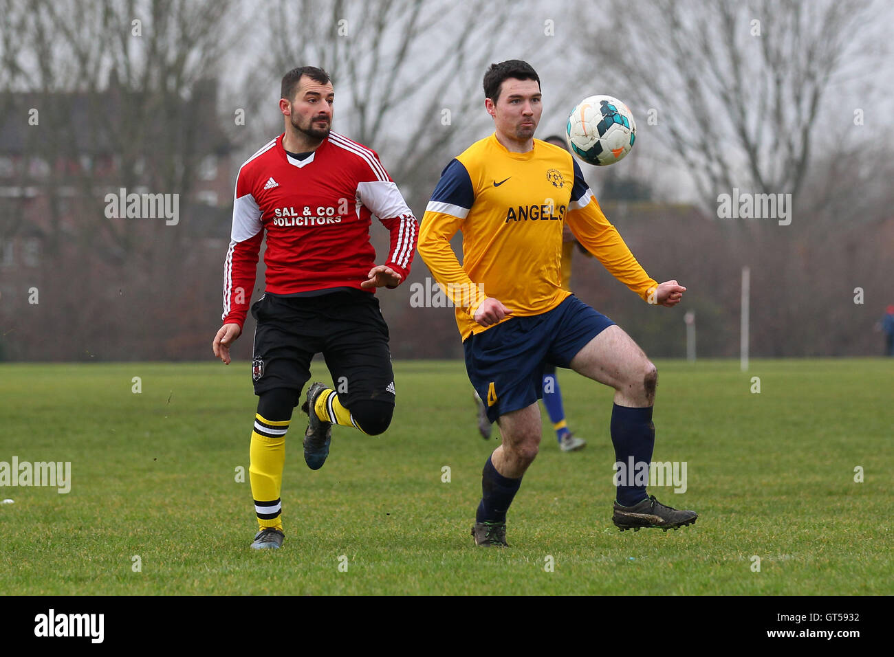 Dynamics (red) vs Athletico Angels - Hackney & Leyton Sunday League ...