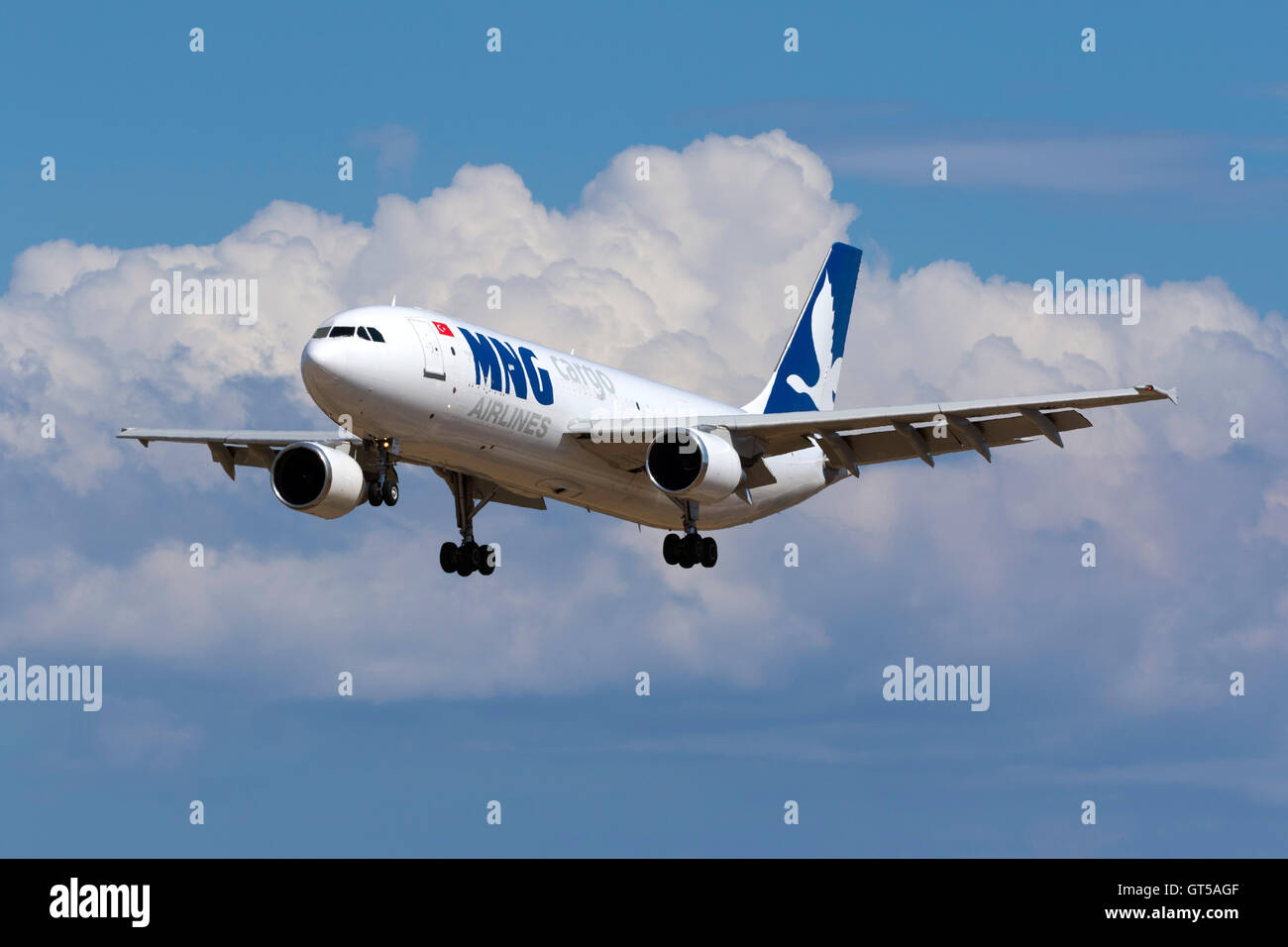 MNG Airlines Cargo Airbus A300C4-203 [TC-MNG] landing runway 31. All ...