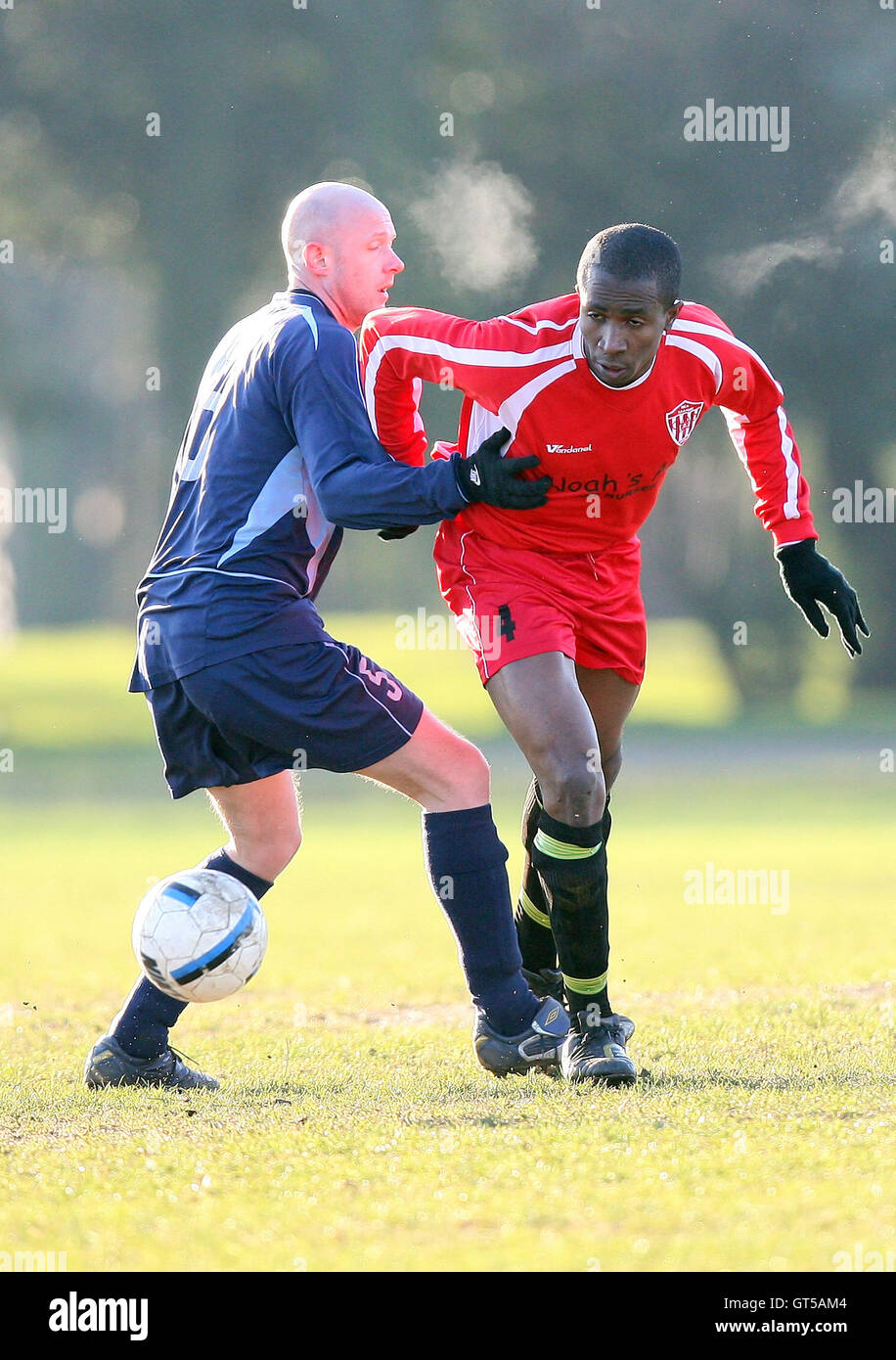 Eureka (blue) vs Irawo Reds - Hackney & Leyton League at Victoria Park ...