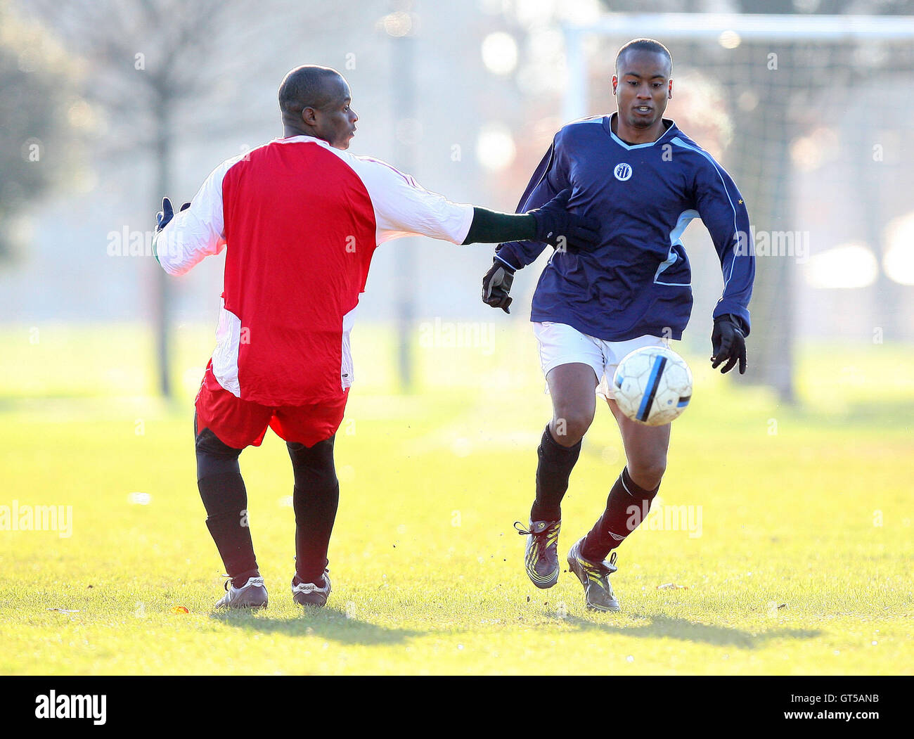 Eureka (blue) vs Irawo Reds - Hackney & Leyton League at Victoria Park ...