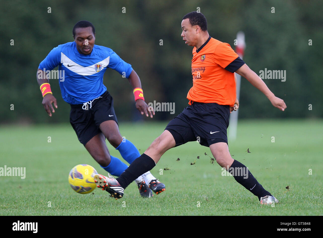 FC Bartlett (blue/white) vs Mustard - Hackney & Leyton Sunday League ...